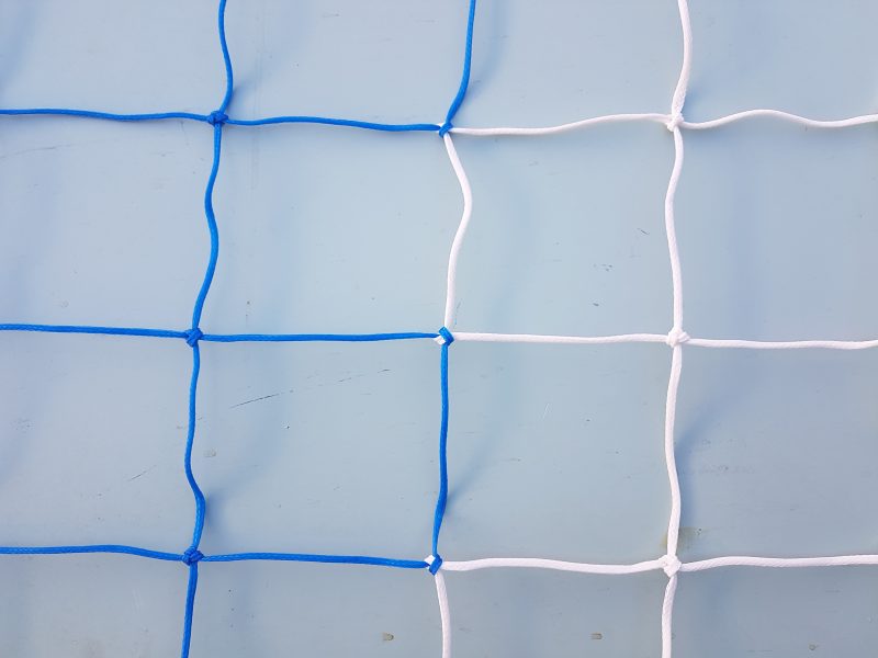 Reti da calcio BICOLORE in nylon - Bresciareti